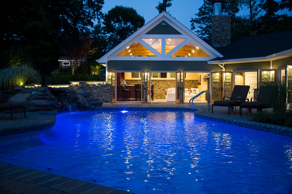 Russell Home - Traditional - Pool - New York - by SteveGriggsDesign.com ...