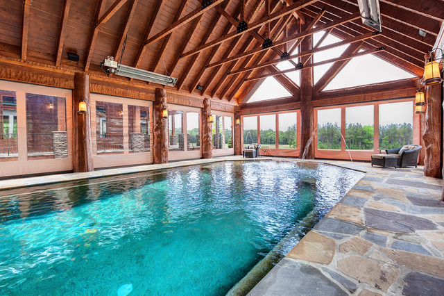 Rustic Indoor Pool House 42 Poolhouse Ideas For The Ultimate Summer