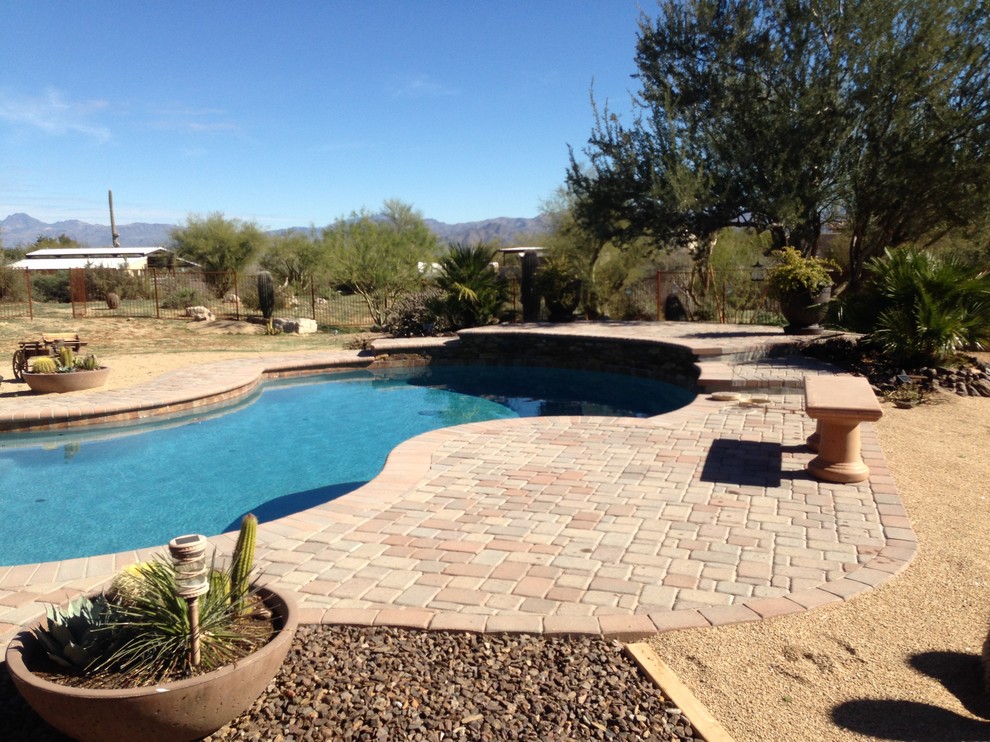 Rustic Pool - Rustic - Pool - Phoenix - by User | Houzz