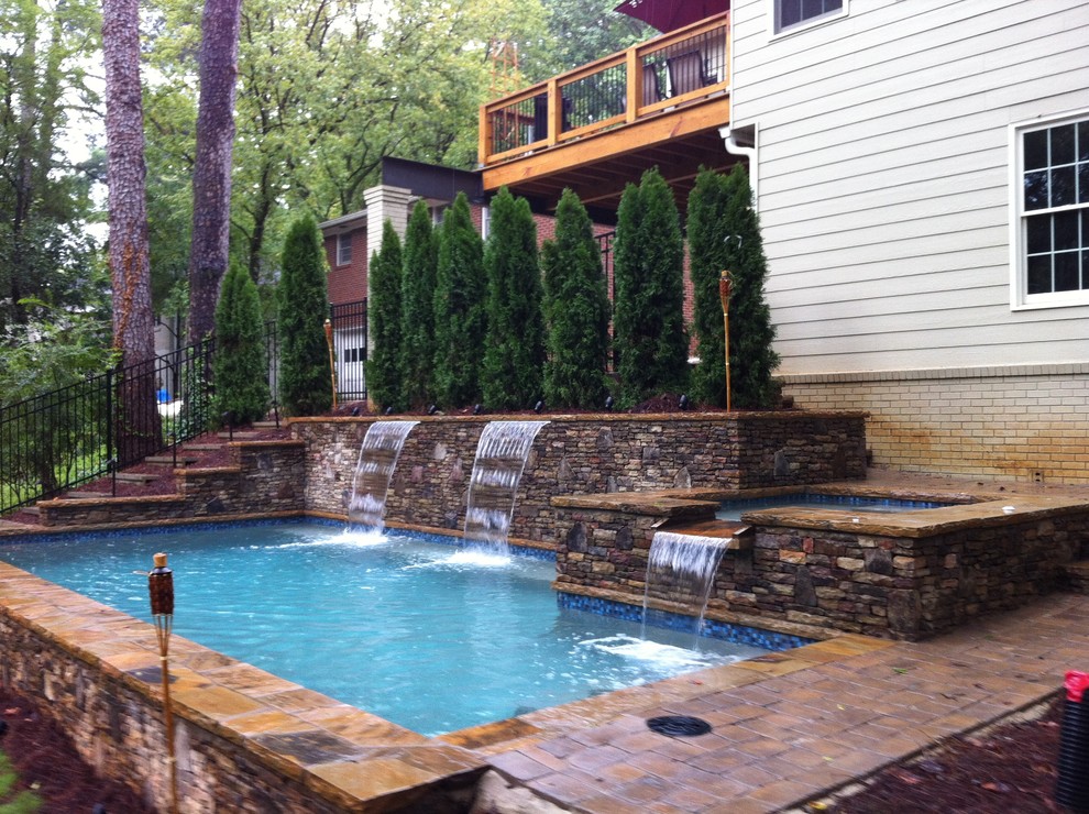 Sample Pools1 - Traditional - Pool - Atlanta - by Artisan Pools, LLC ...