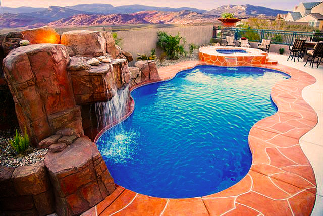 Sample Renaissance Projects - Traditional - Pools & Hot Tubs - Las ...