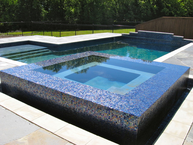Sample Spas Contemporary Swimming Pool And Hot Tub Dallas By