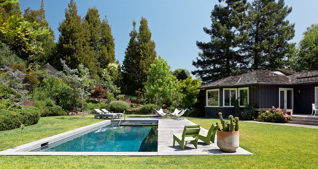 San Rafael Ranch - Contemporáneo - Piscina - San Francisco - de Kuth ...
