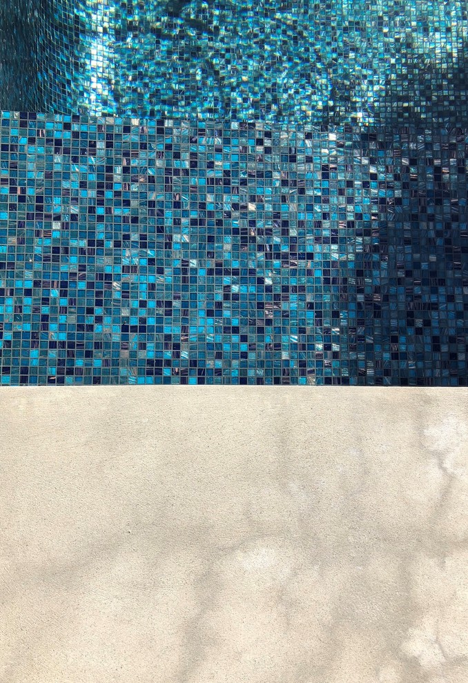 San Sebastian Fully Tiled Mosaic Pool - Beach Style - Pool - Gold Coast ...