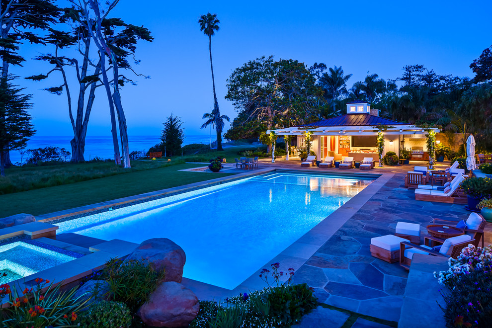 Santa Barbara Beach Residence - Beach Style - Pool - Santa Barbara - by ...