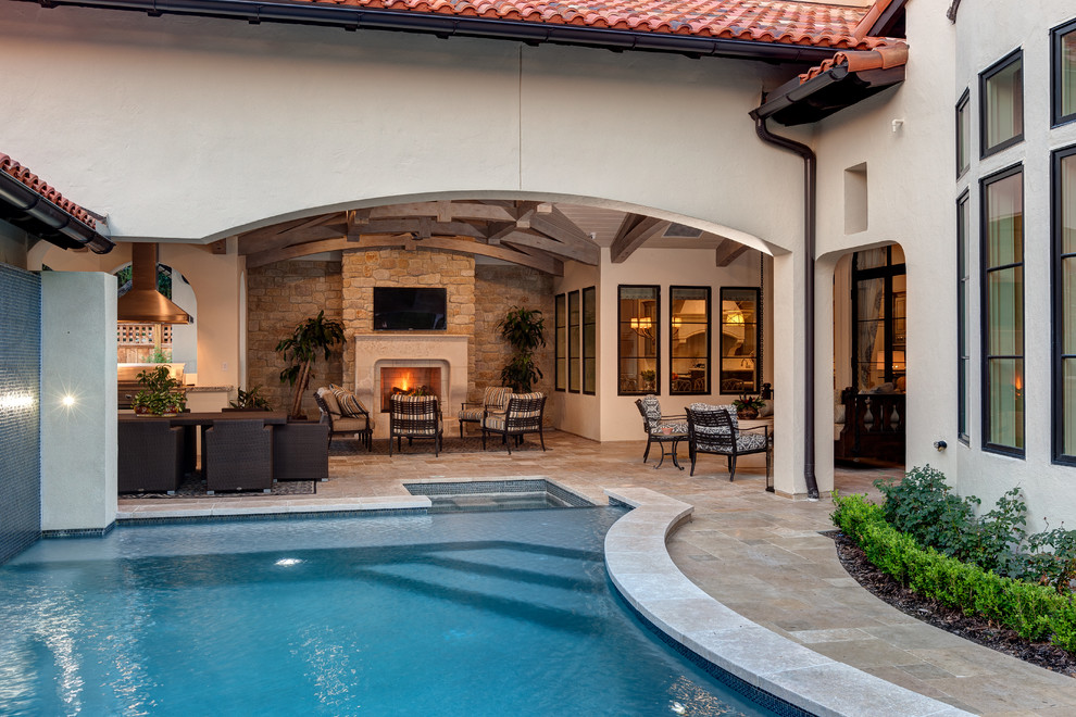 Santa Barbara - Pool - Houston - by Frankel Design Build | Houzz