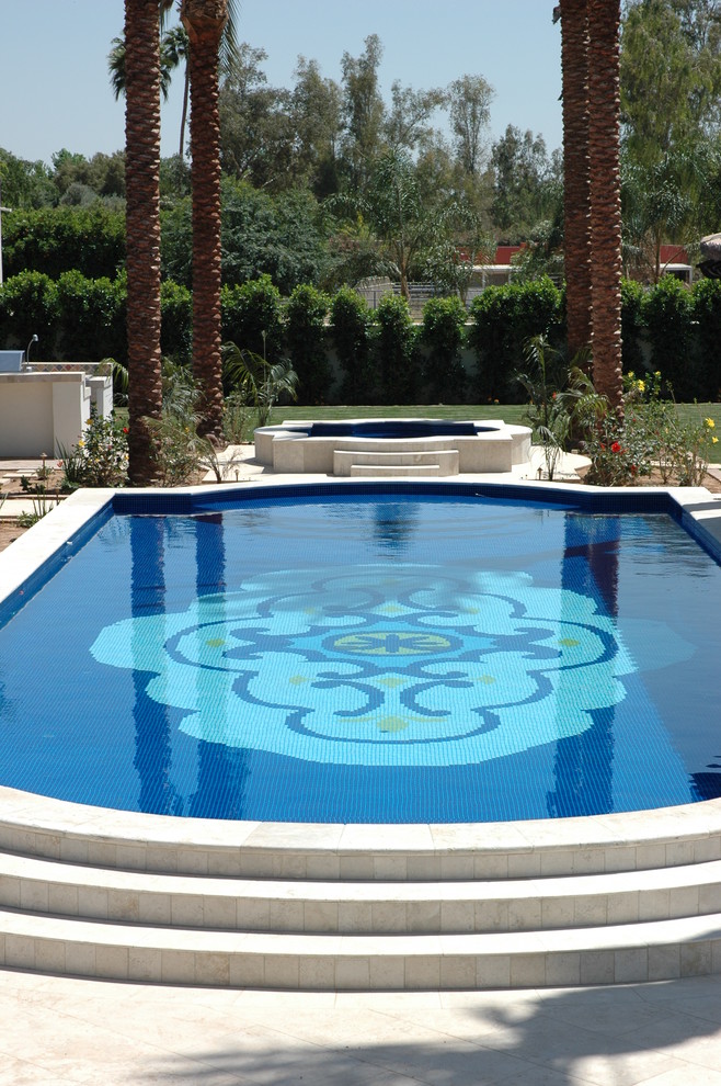 SANTA BARBARA STYLE LANDSCAPE - Traditional - Pool - Los Angeles - by ...