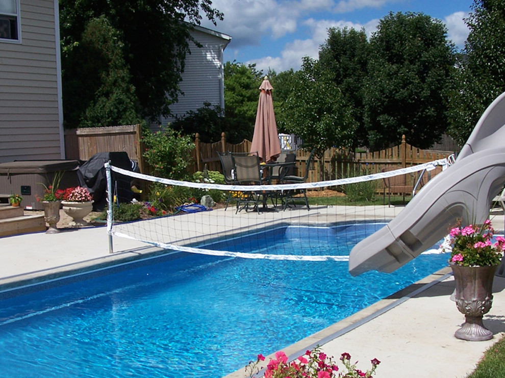 Sapphire Blue Pools - Traditional - Pool - New York - by Pool Designs ...