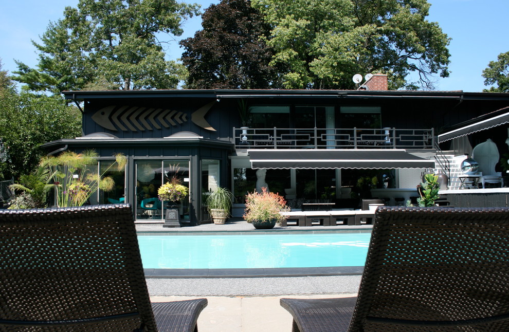 Sarnia Lakeshore Drive Backsplit - Eclectic - Pool - Toronto - by ...