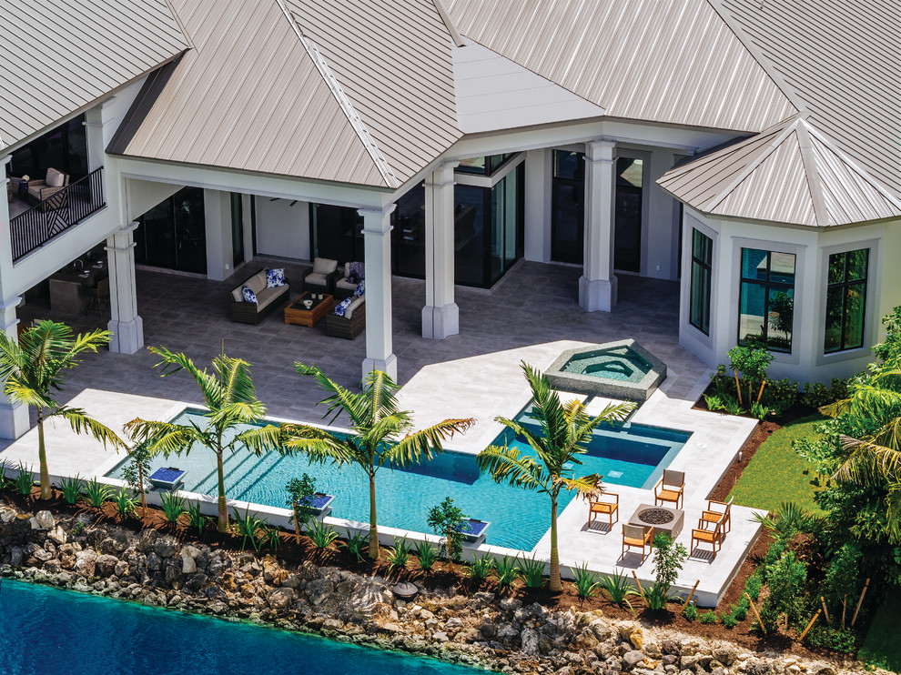 Sater Design Collection's 6970 "Stillwater" Floor Plan - Contemporary ...