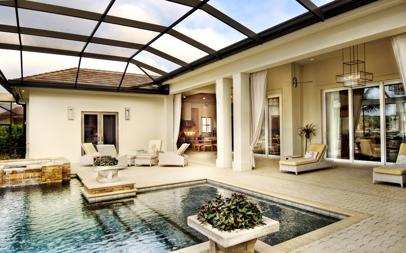 Sater Design Homes - Mediterranean - Pool - Miami - by Sater Design ...