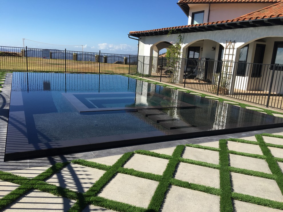 Saviss Residence - Modern - Pool - Los Angeles - by Ohana Poolscapes ...