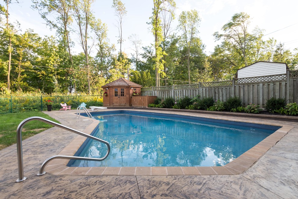 Scarborough Concrete Pool Renovation - Modern - Pool - Toronto - by ...