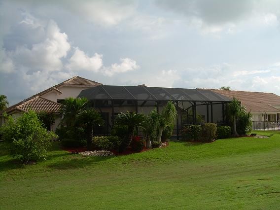 Screen Patio Enclosure Photos - Tropical - Pool - Miami - by Screen ...