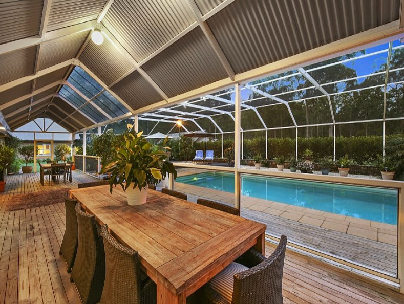 Screen Pool Enclosure for a Rural Home with a difference ...