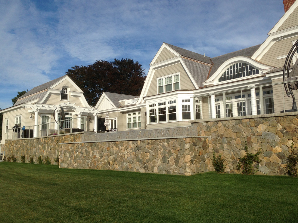Sea Glass House - Beach Style - Pool - Boston - by Amy Martin Landscape ...