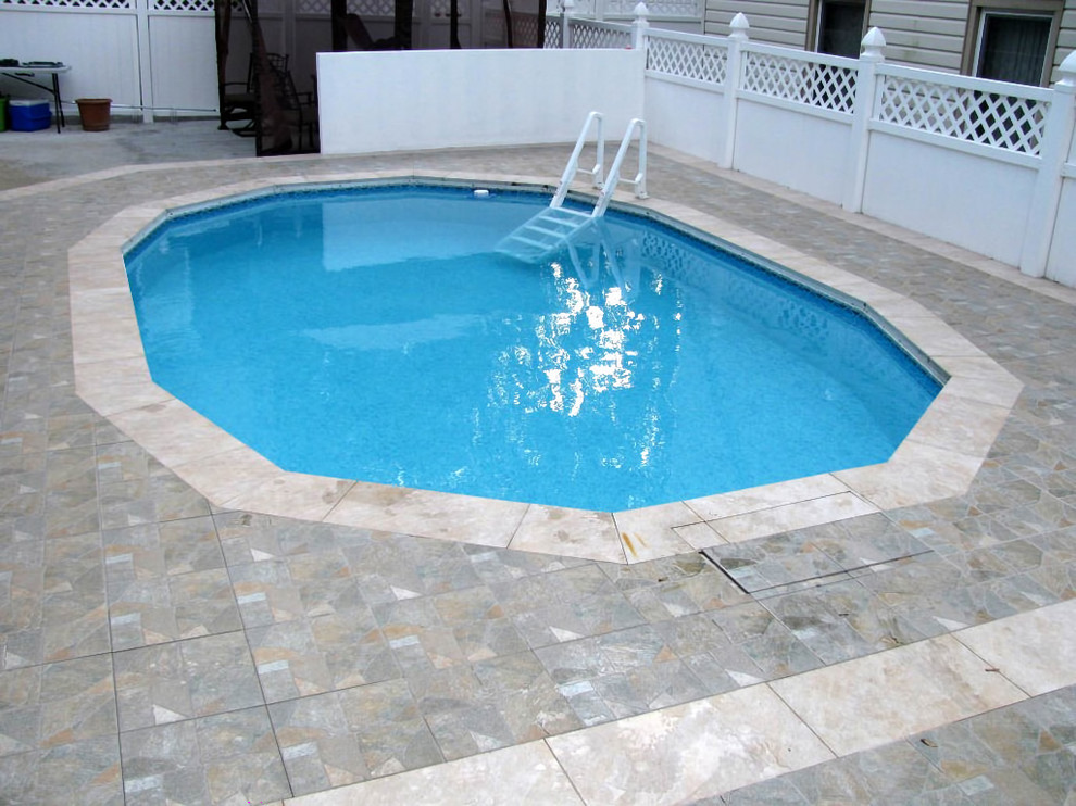 Semi In-Ground Pools - Traditional - Pool - New York - by Gus Pools | Houzz