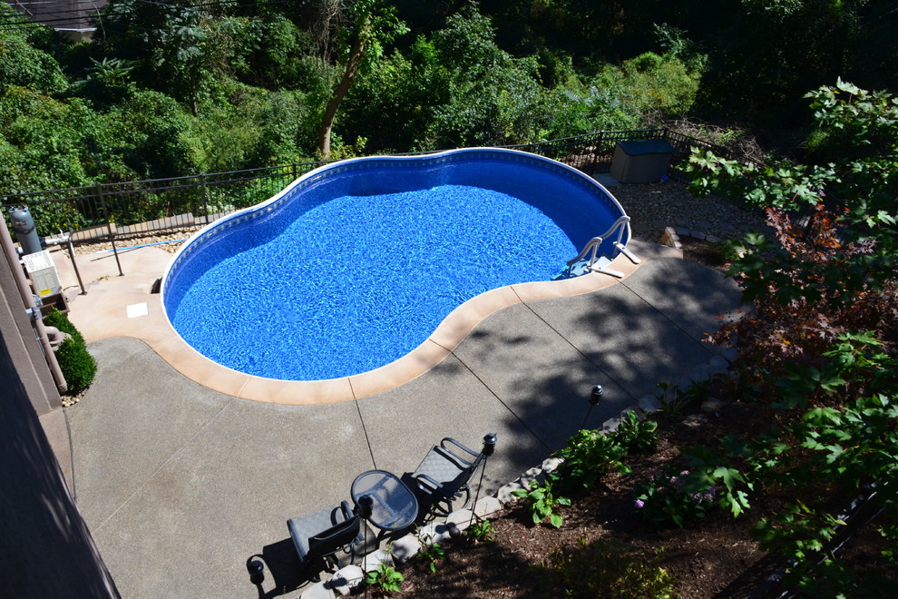 Semi-Inground Pool - Pool - Other - by ALPINE POOLS & SPAS | Houzz