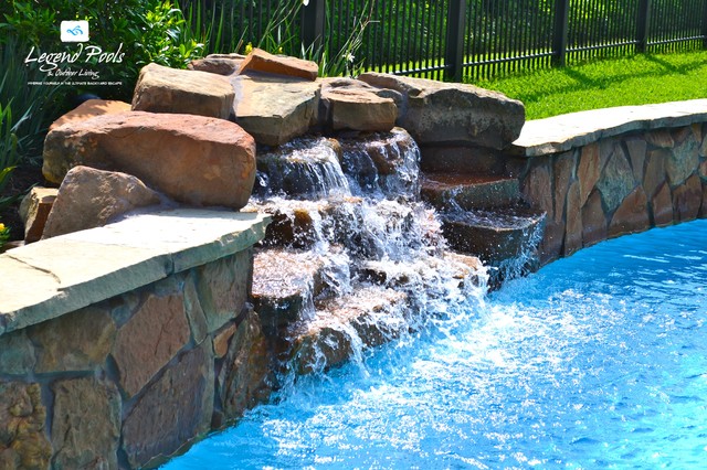 Seven Meadows - Tropical - Pool - Houston - by Legend Pools, LLC | Houzz AU