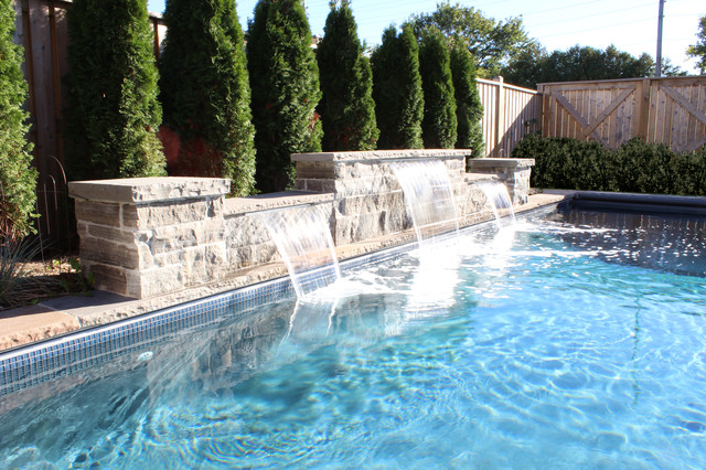 Shear Descend Water Feature - Traditional - Pool - Toronto - by ...