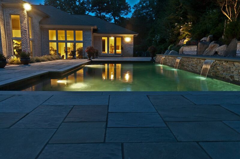 Sheer Descent Waterfalls: - Pool - New York - by Deck and Patio Company ...