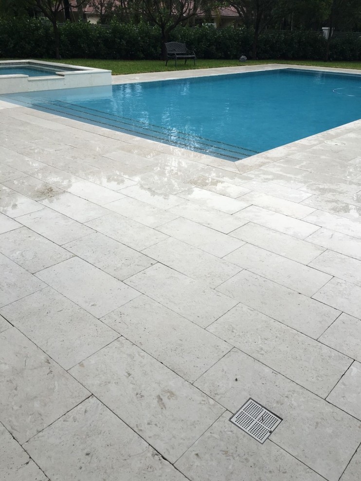 Shell Beige - Pool - Tampa - by Stoneline Group Tampa | Houzz