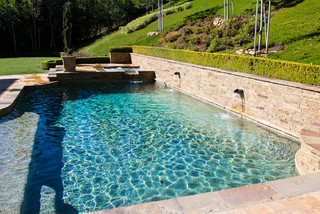 Sherwood Estate - Mediterranean - Pool - Los Angeles - by Ahern Pools ...