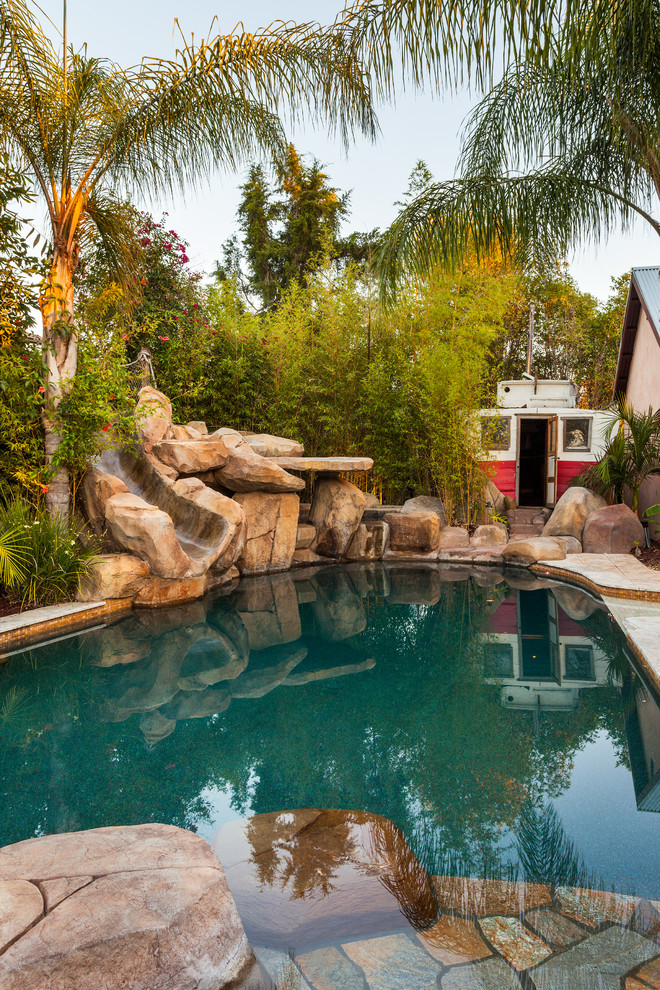 shipwreck - Tropical - Pool - San Diego - by Distinguished Pools | Houzz