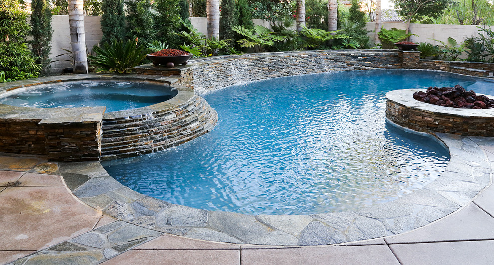 Sierra Nevada Retreat - Traditional - Pool - Orange County - by Swan ...