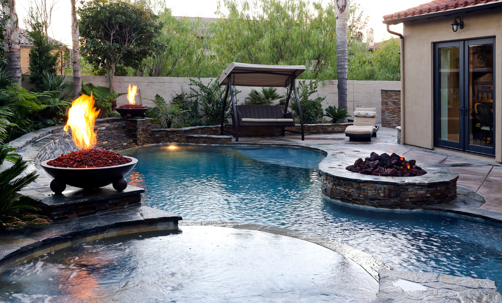 Sierra Nevada Retreat - Traditional - Pool - Orange County - by Swan ...