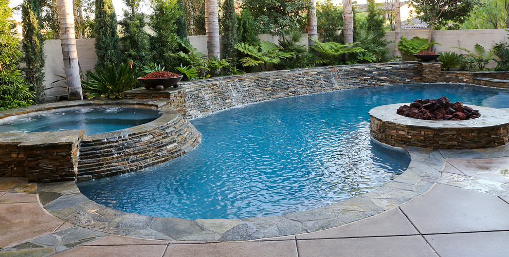 Sierra Nevada Retreat - Traditional - Pool - Orange County - by Swan ...
