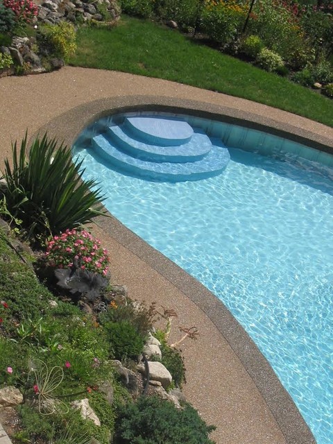 Sierra Stone Pools - Traditional - Swimming Pool & Hot Tub - Phoenix ...