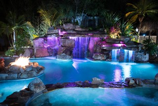 Siesta Key, Florida Pool Project | Pool Design - Beach Style - Pool ...