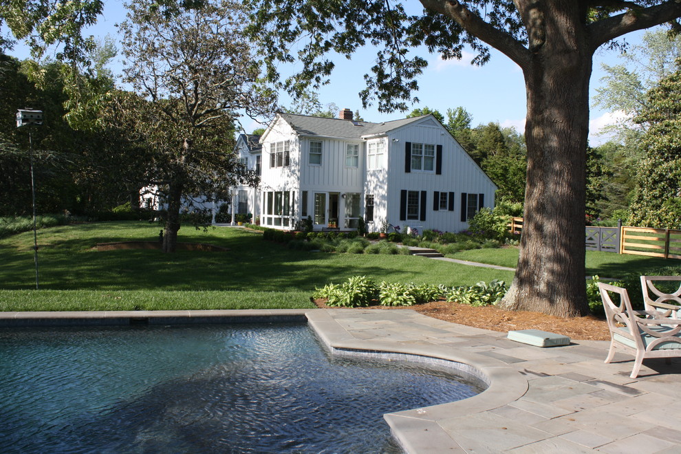 Simple Inground Pool - Traditional - Pool - Baltimore - by Elite Pools ...