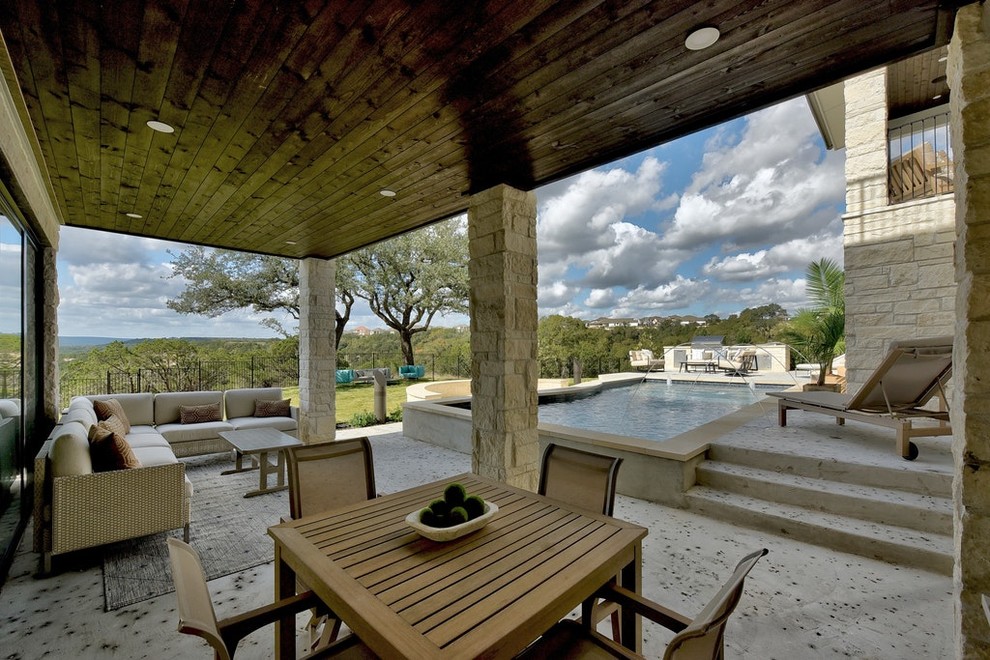 Skyview - Transitional - Pool - Austin - by Kelley Design Group | Houzz