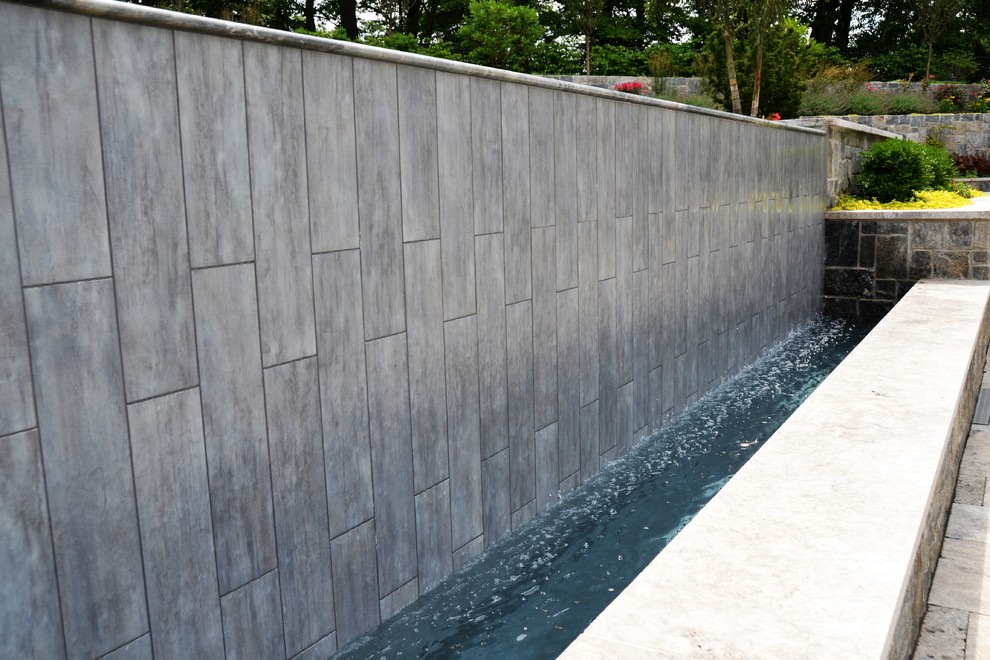 Sleek and Modern Infinity Pool - Modern - Pool - New York - by ...