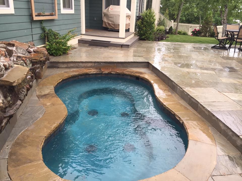 Small Backyard Pool - Modern - Pool - Dallas - by User | Houzz