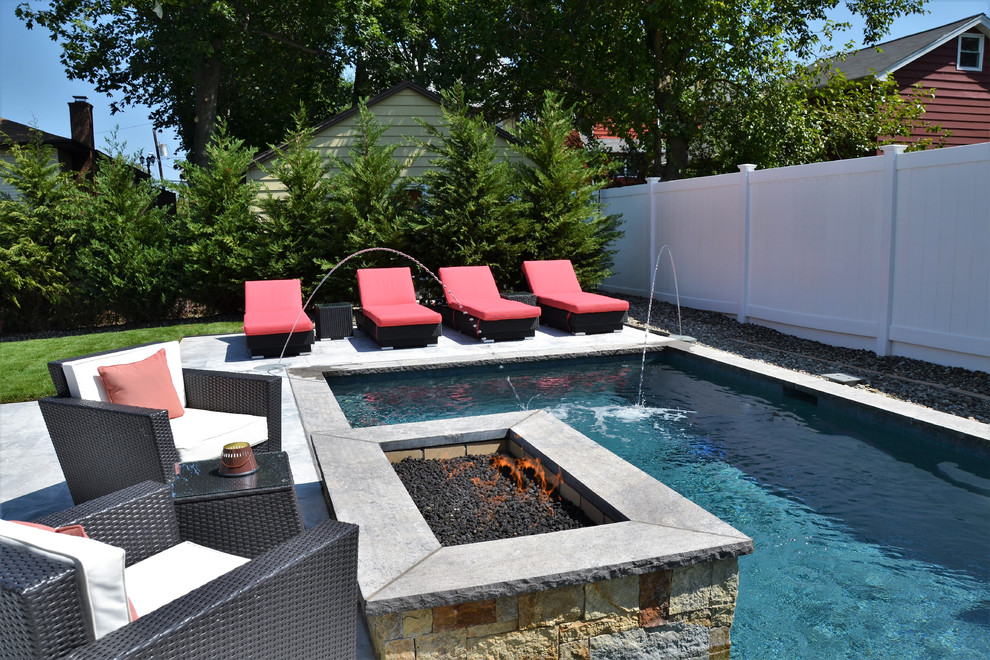 Small Lot Swimming Pool Design - Modern - Pool - New York - by ...