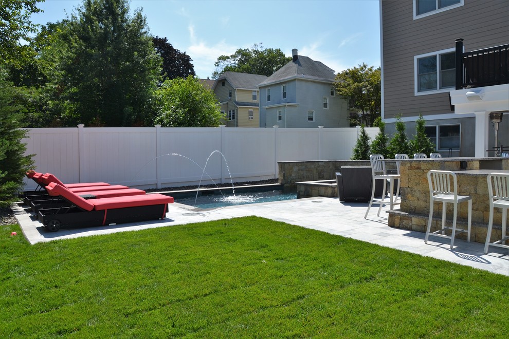 Small Lot Swimming Pool Design - Modern - Pool - New York - by ...