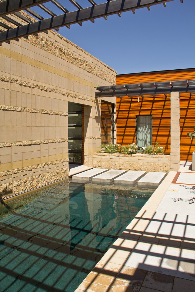 Small Modern - Modern - Pool - Other - by Robert Allen Pools and Spas ...