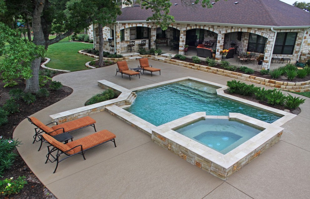 Small Pool Design Award Winner - Traditional - Pool - Austin - by Ocean ...