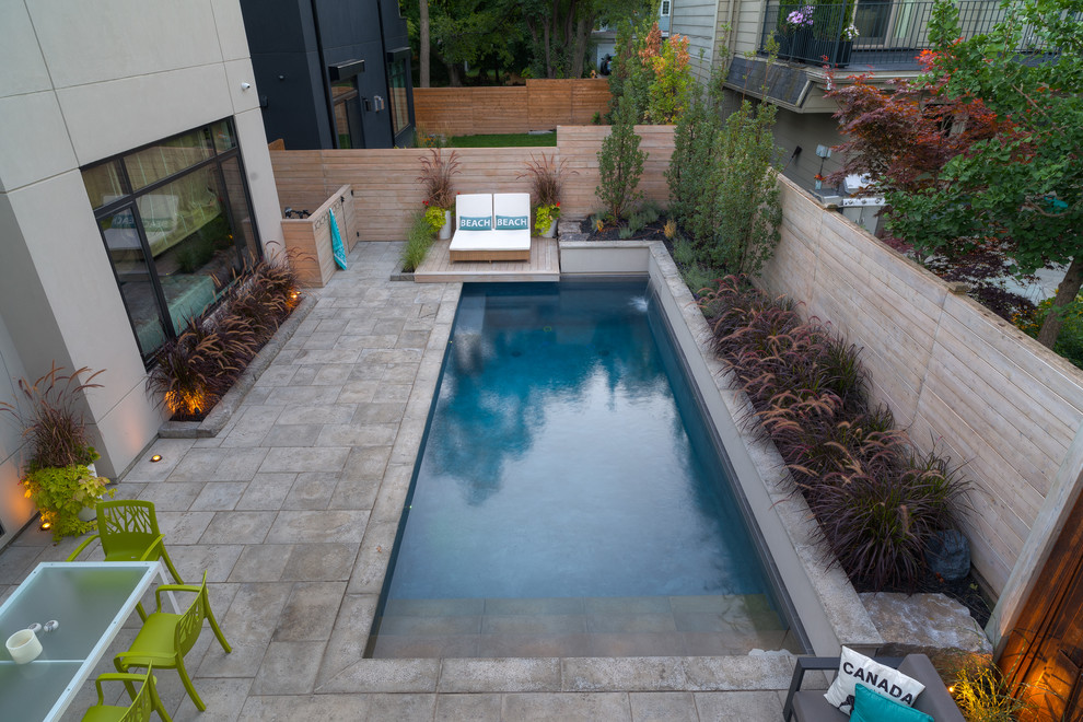 Small Urban Pools - Traditional - Pool - Toronto - by BonaVista Pools ...