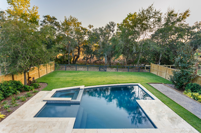 Smythe Street Geometric - Contemporary - Pool - Charleston - by Josh ...