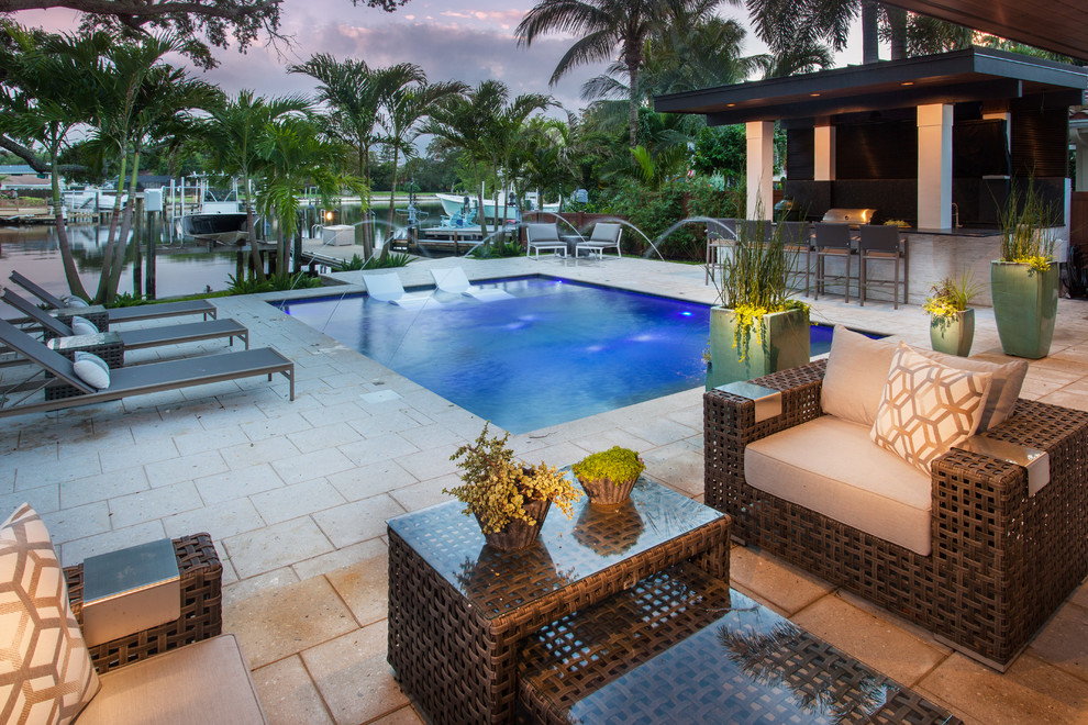 Snell Aisle - St. Petersburg, FL - Modern - Pool - Tampa - by Debra ...