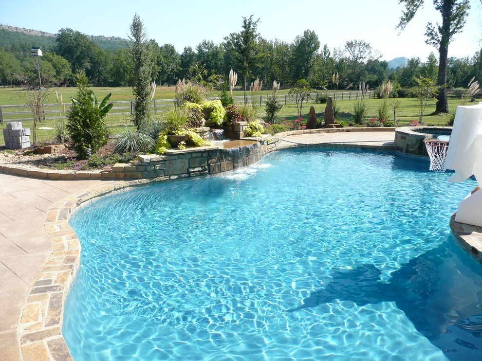 Snider - Traditional - Pool - Little Rock - by Parrot Bay Pools & Spas ...