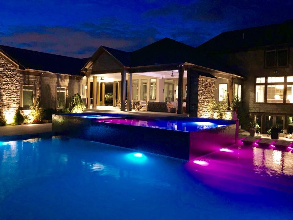 Solon Contemporary Pool and Lanai - Modern - Pool - Cleveland - by ...