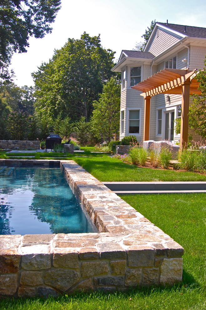 Something old and something new - Traditional - Pool - New York - by ...