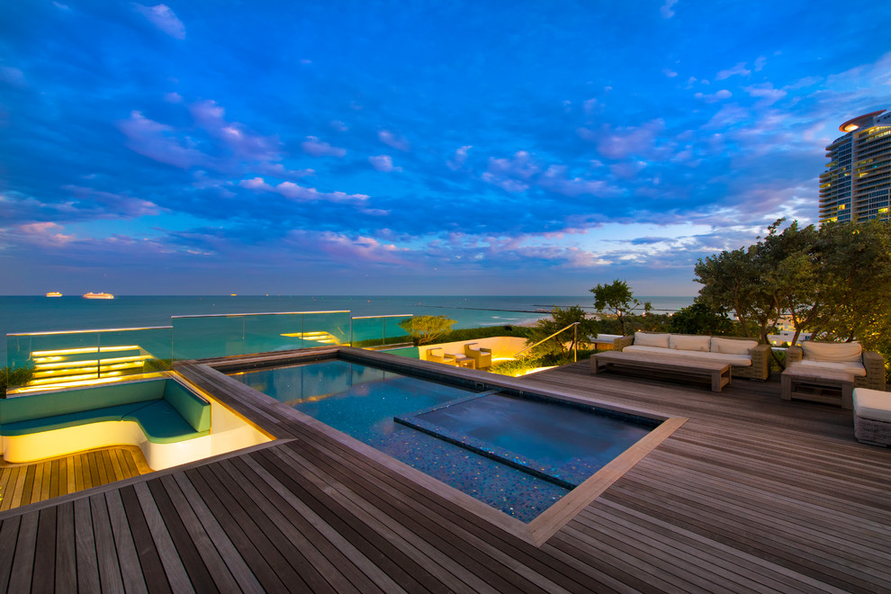South Beach Condo Renovation - Modern - Pool - Miami - by James Cross ...