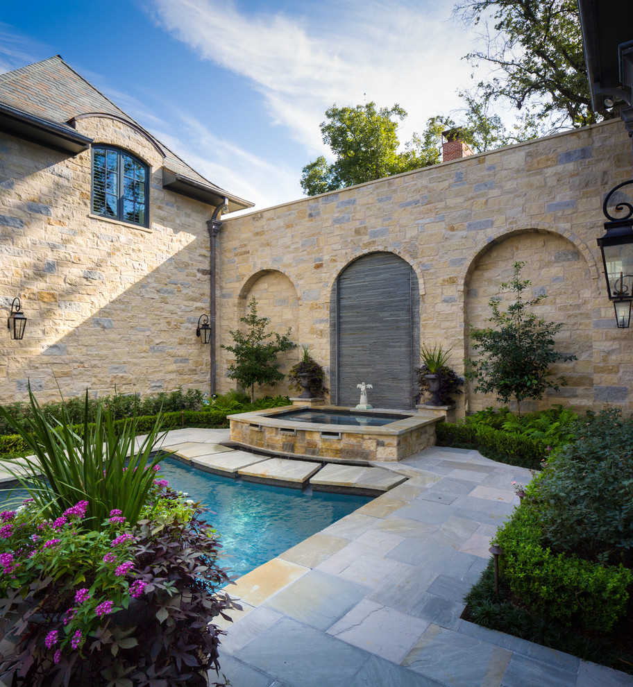 South Blvd. - Traditional - Pool - Houston - by Thompson Custom Homes ...