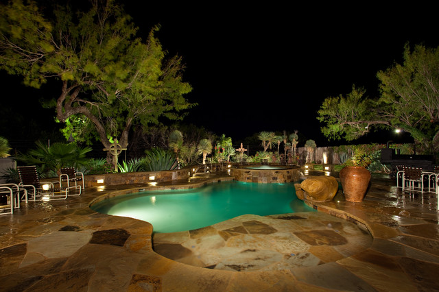 South Texas Ranch Custom Pool - Traditional - Pool - Austin - by ...